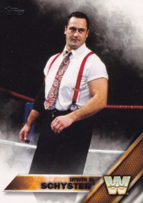 IRS Irwin R Schyster WWE Wrestling Trading Card Legend Topps Wrestler ...