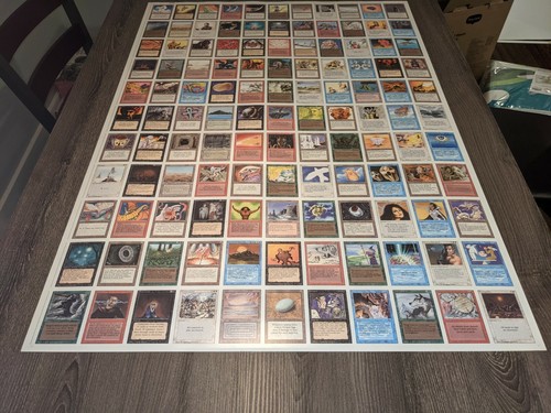 Own a Piece of MTG History: Revised Edition Complete Uncut Sheet Set | eBay