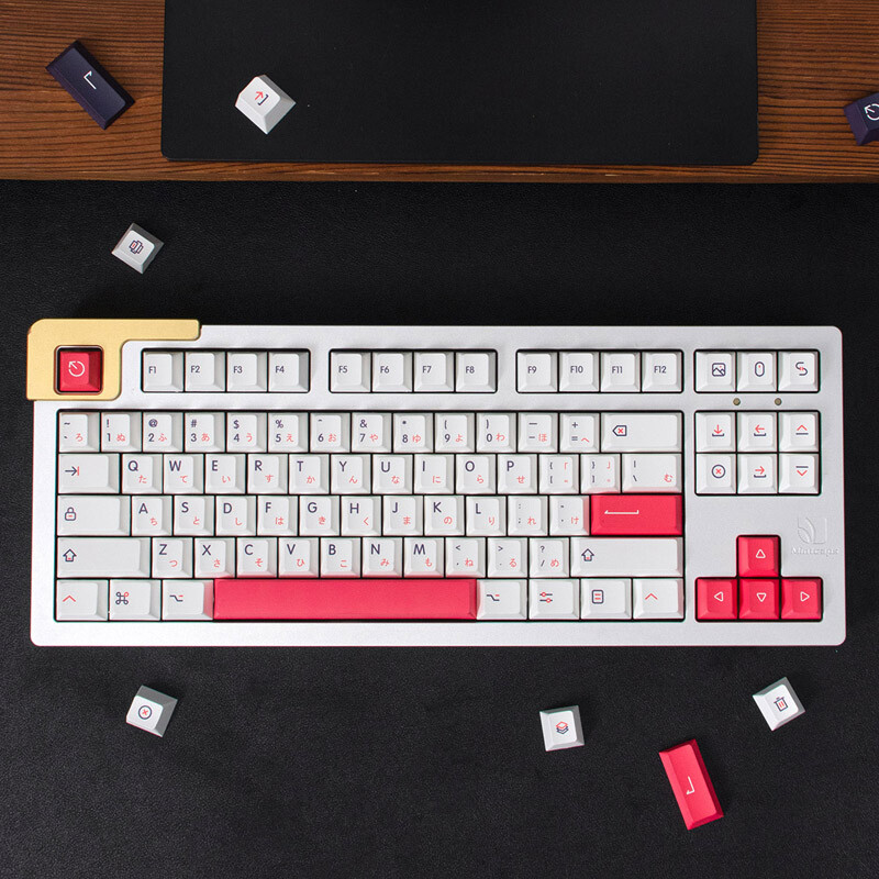 GMK Copy Zinfandel Pink White Keycap Cherry Profile PBT 148pcs/set | eBay