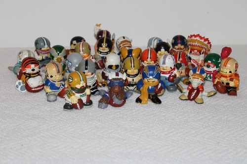 Very Rare Vintage 1983 NFL Huddles PVC Figures FULL SET of 28 Bills ...