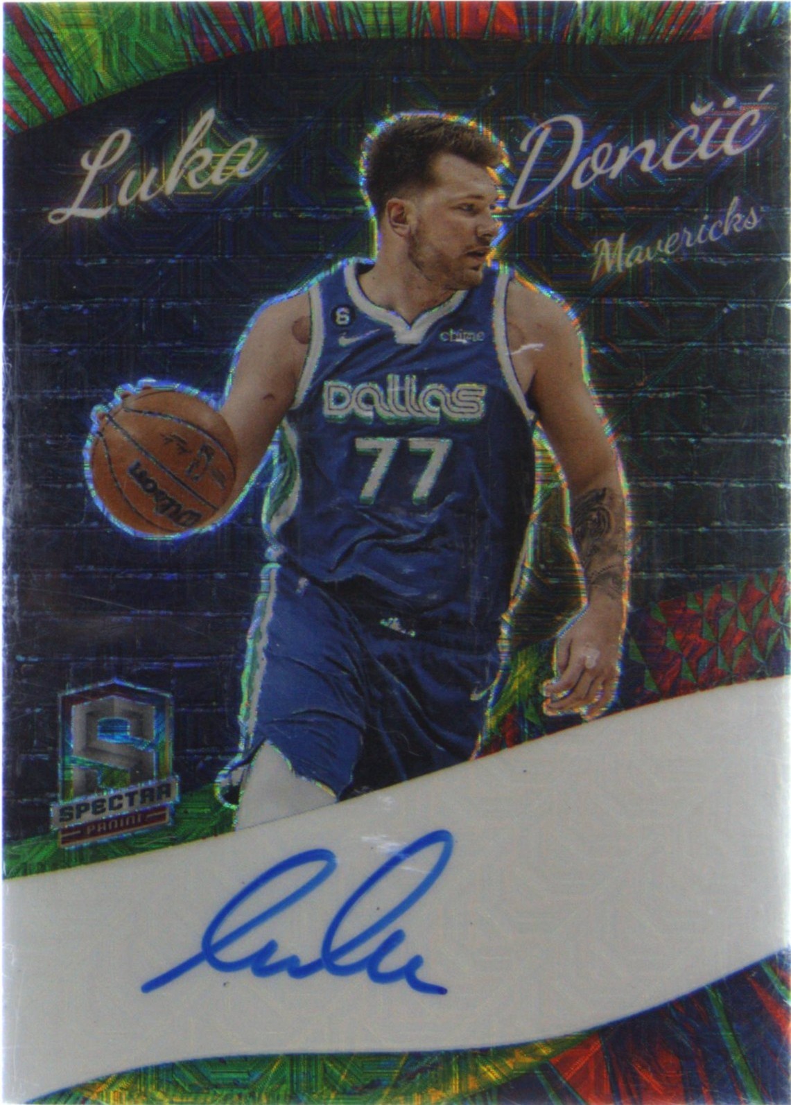 2022-23 Panini Spectra - Colorgraphs Luka Dončić #CG-LKD Meta Prizm /25 ...