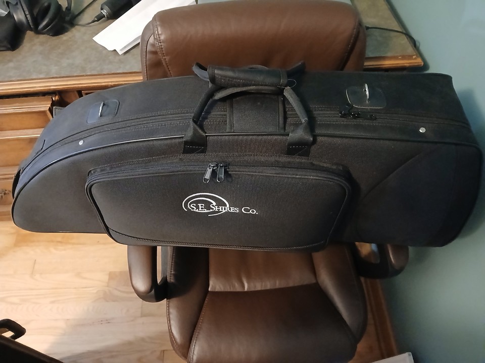 Shires STBQ36YR Q-Series BASS TROMBONE Dual Rotary Valves EXCELLENT ...