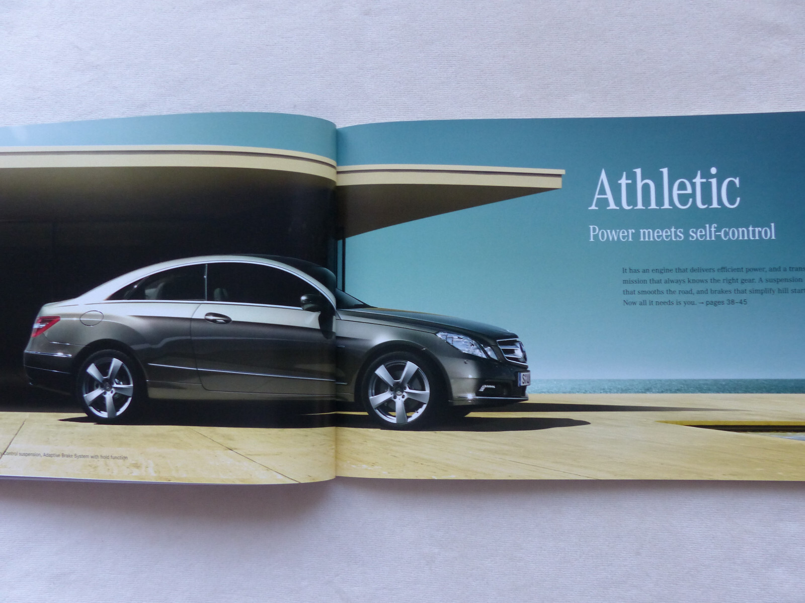 Mercedes-Benz E-Class Coupe E 250 CDI E 500 - US-Prospekt Brochure 05. ...