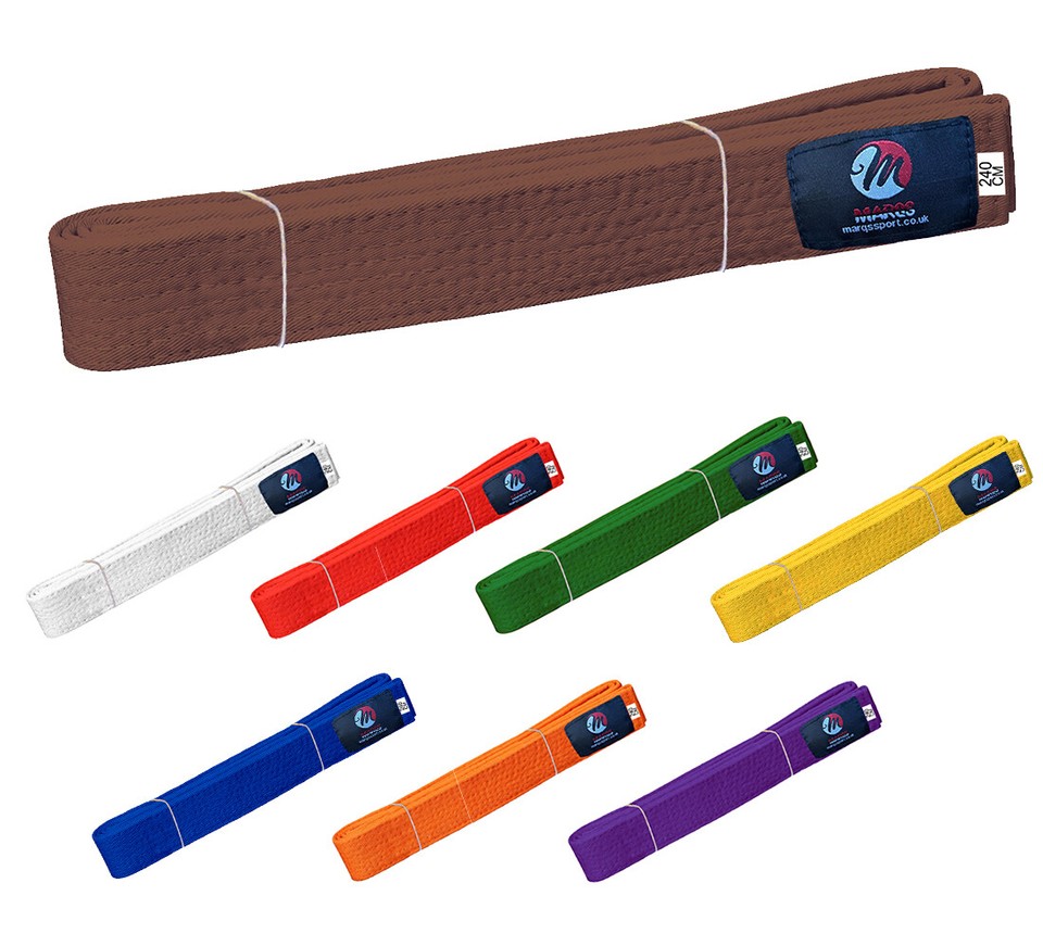 Karate Belt Multiple Colors Martial Arts Taekwondo Sports Belt Judo ...