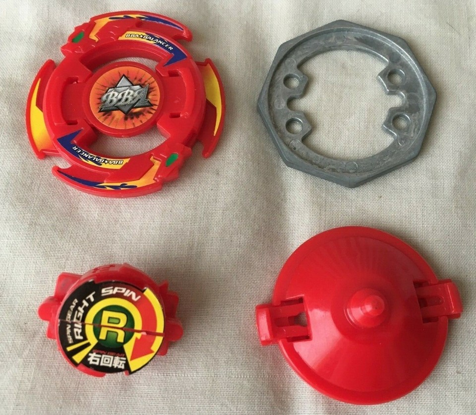 BEYBLADE PLASTIC GEN TAKARA GENUINE USED BEYBLADES ACCESSORIES HASBRO ...