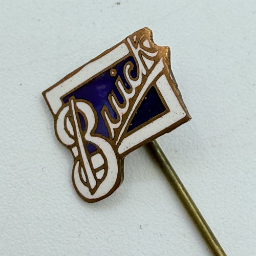 Early BUICK Motor Company AUTOMOBILE Car Enamel Advertising Stick Pin ...