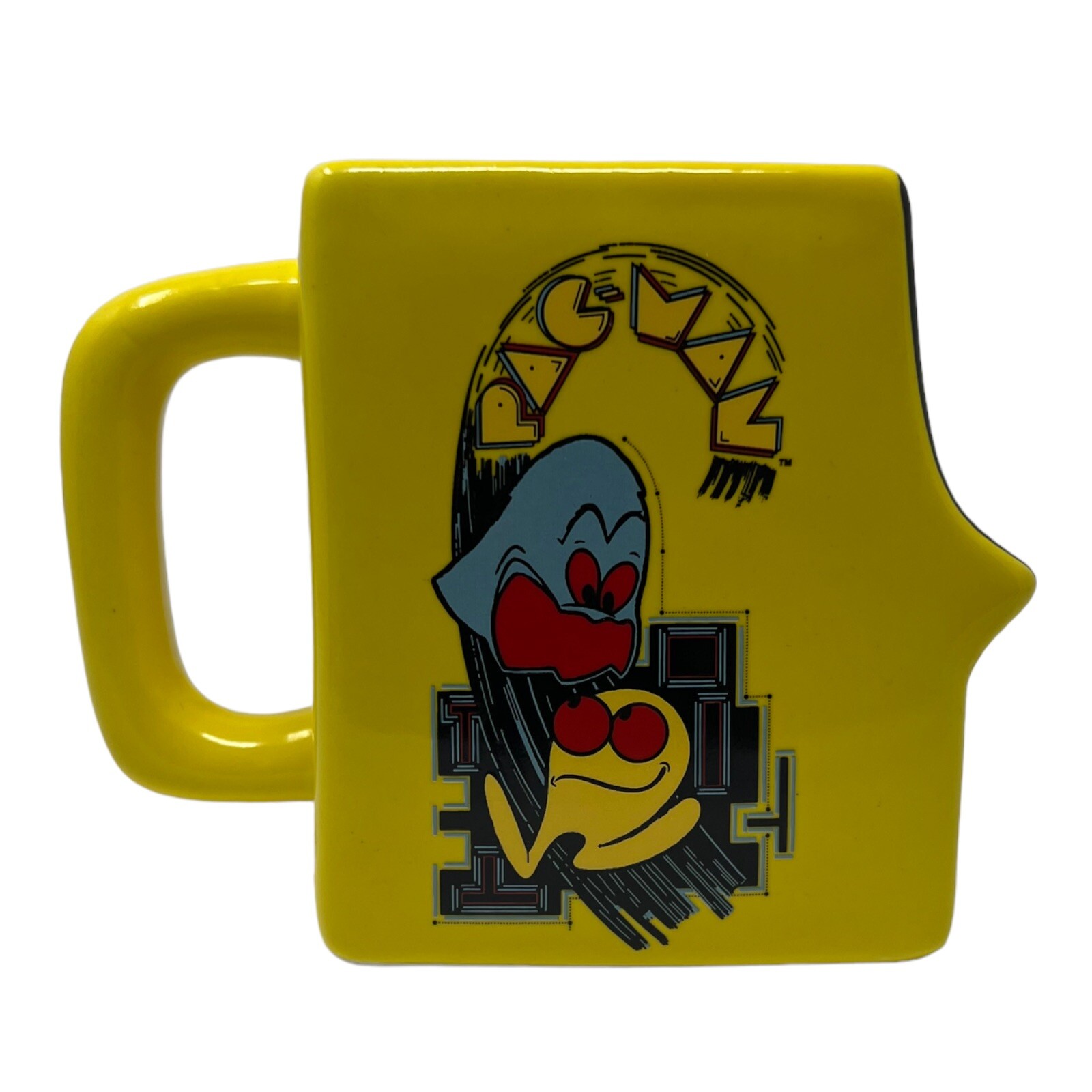 Pac-Man Video Arcade Game Shaped Mug, Ceramic NEW w/tags | eBay
