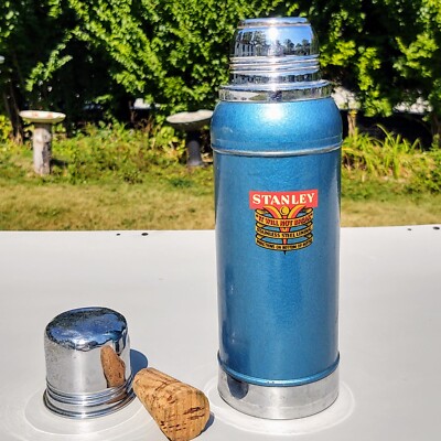 Vintage Stanley Super Vac Thermos, Stainless Steel, Made in USA, GUC | eBay
