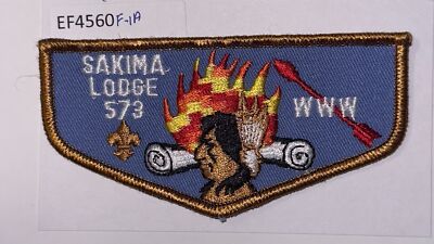 Boy Scout OA Lodge Flap Sakimg Lodge 57 F-1A | eBay