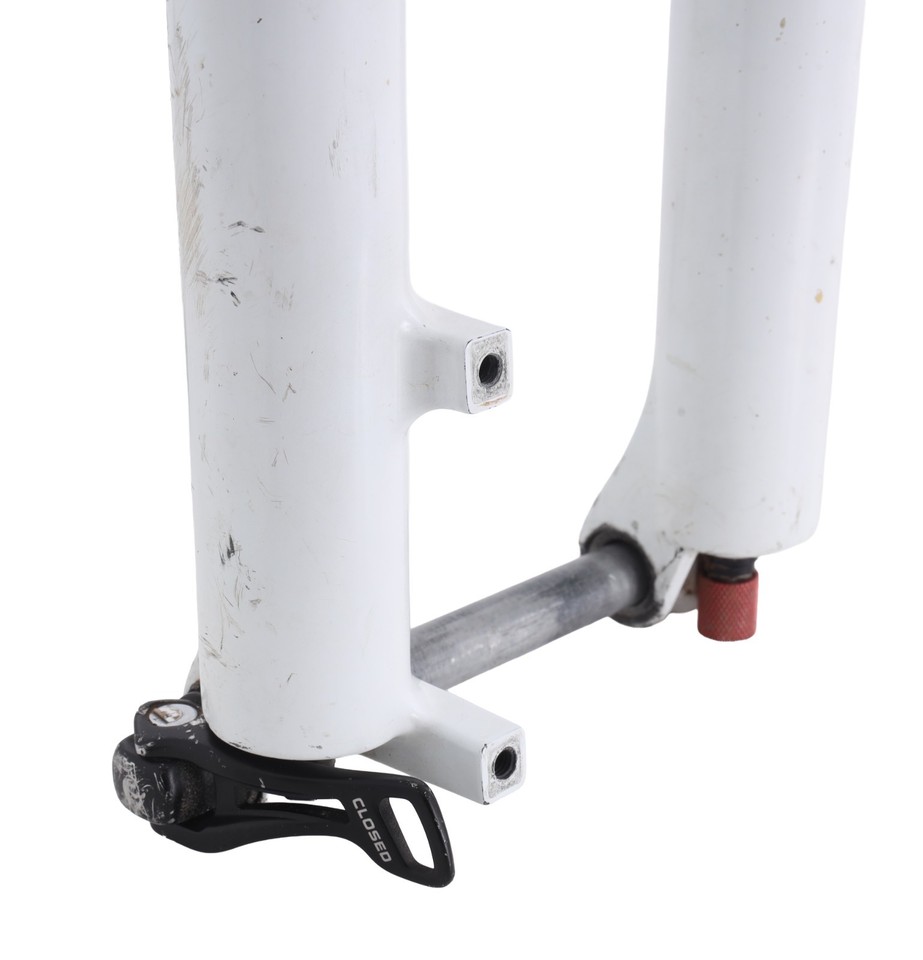 Fox RLC Factory 32 Mtn Bike Fork 26" 160mm FIT 2 Pos WHITE 15QRx 100mm ...