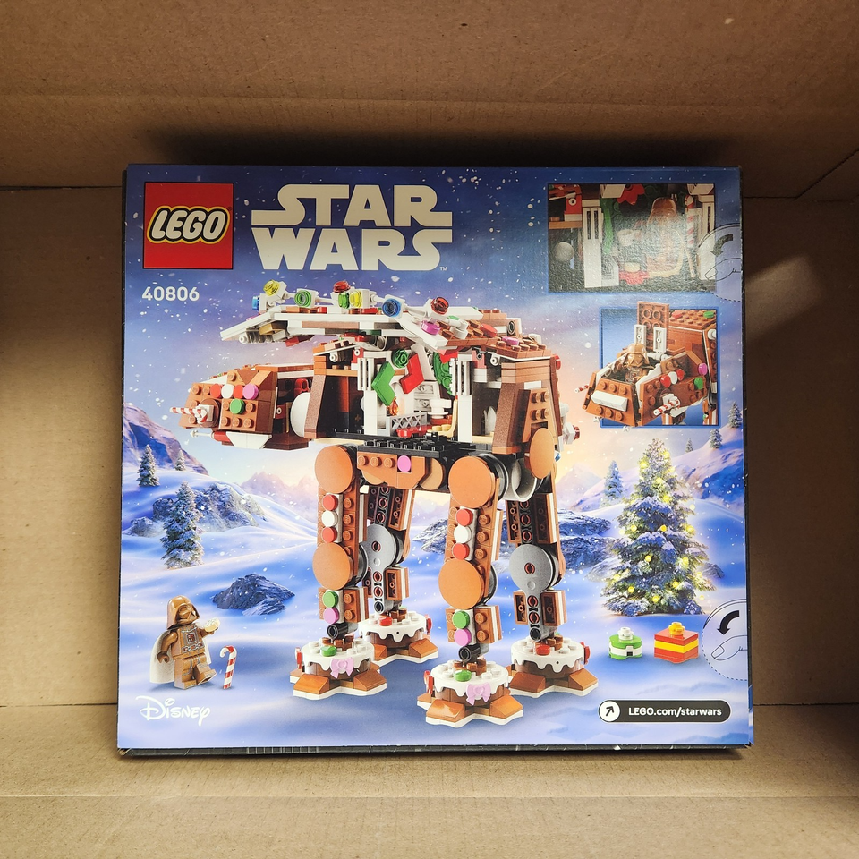 LEGO Star Wars Gingerbread AT-AT Walker 40806 NEW Sealed *IN HAND* | eBay