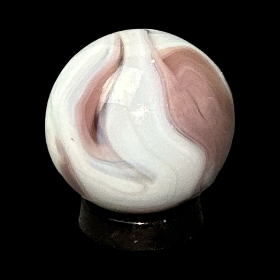 Lavender Purple Swirl Marble Alley Ravenswood .625” Vintage Marbles | eBay