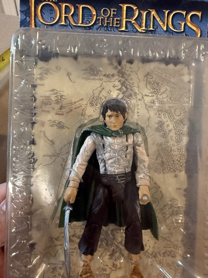 LOTR Return of the King Shelob Attack Frodo Action Figure Toy Biz | eBay