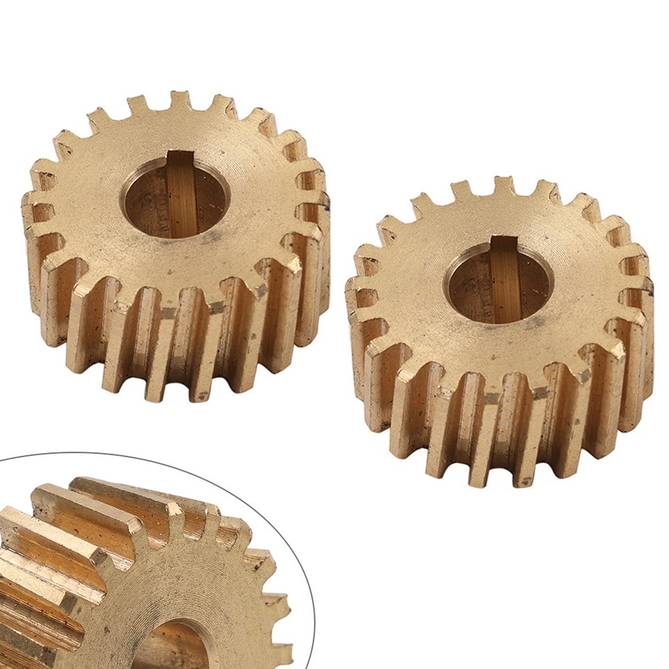 1/2pcs B08 Copper Feed Worm Gear Turret The Mill Tool Milling Machine ...