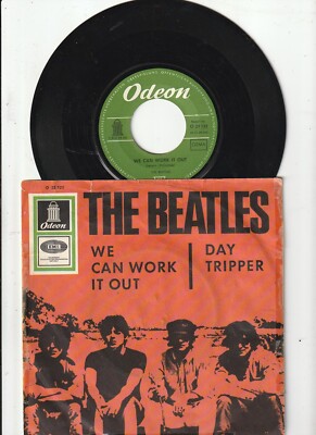 THE BEATLES: We can work it out / Day Tripper (Single Odeon O 23 880 ...