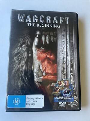 Warcraft DVD : Travis Fimmel / Paula Patton : Fantasy Film : Brand New ...