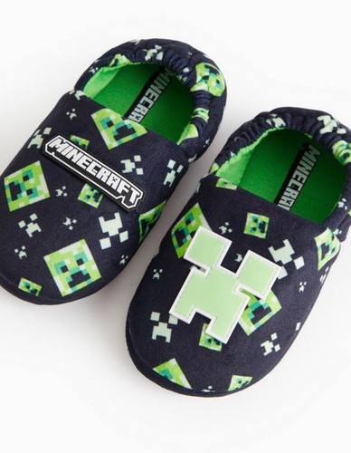 TU Minecraft Character Slippers New With Tags | eBay UK