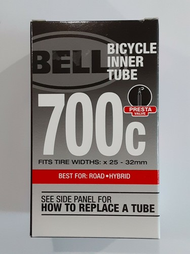 Bell Bicycle Inner Tube, Presta Valve 700 X 25-32C, Road Use 7109088 ...