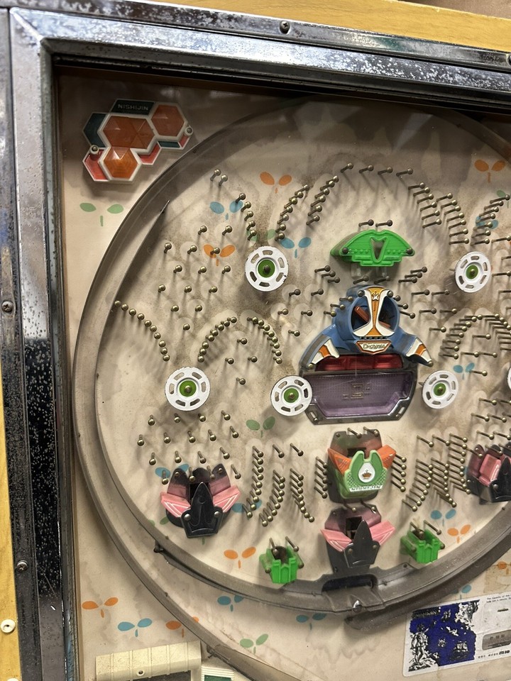 Vintage Nishijin Pachinko Machine Ball Plinko Arcade Untested Japanese ...