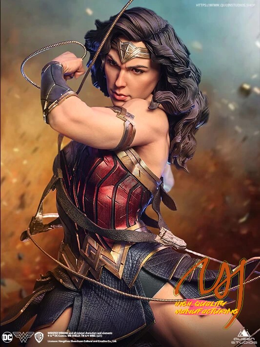 NEW Queen Studios DC Series Wonder Woman 1/4 47cm Statue Figure In Stock | eBay