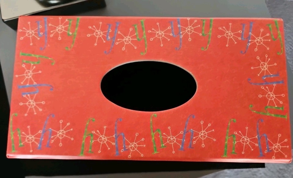 Lang Bob"s Boxes Christmas HoHoHo Tissue Box Cover, Cardboard 2006 | eBay