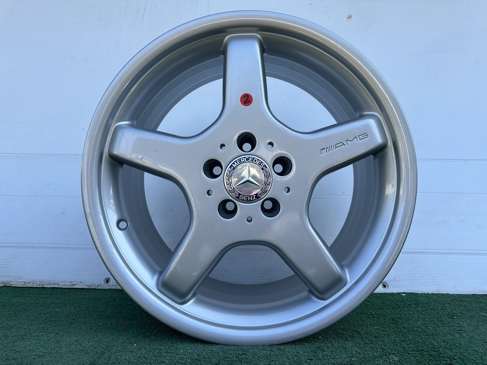 MERCEDES BENZ R230 SL500 SL55 W211 AMG 18" GENUINE FACTORY OEM WHEELS ...