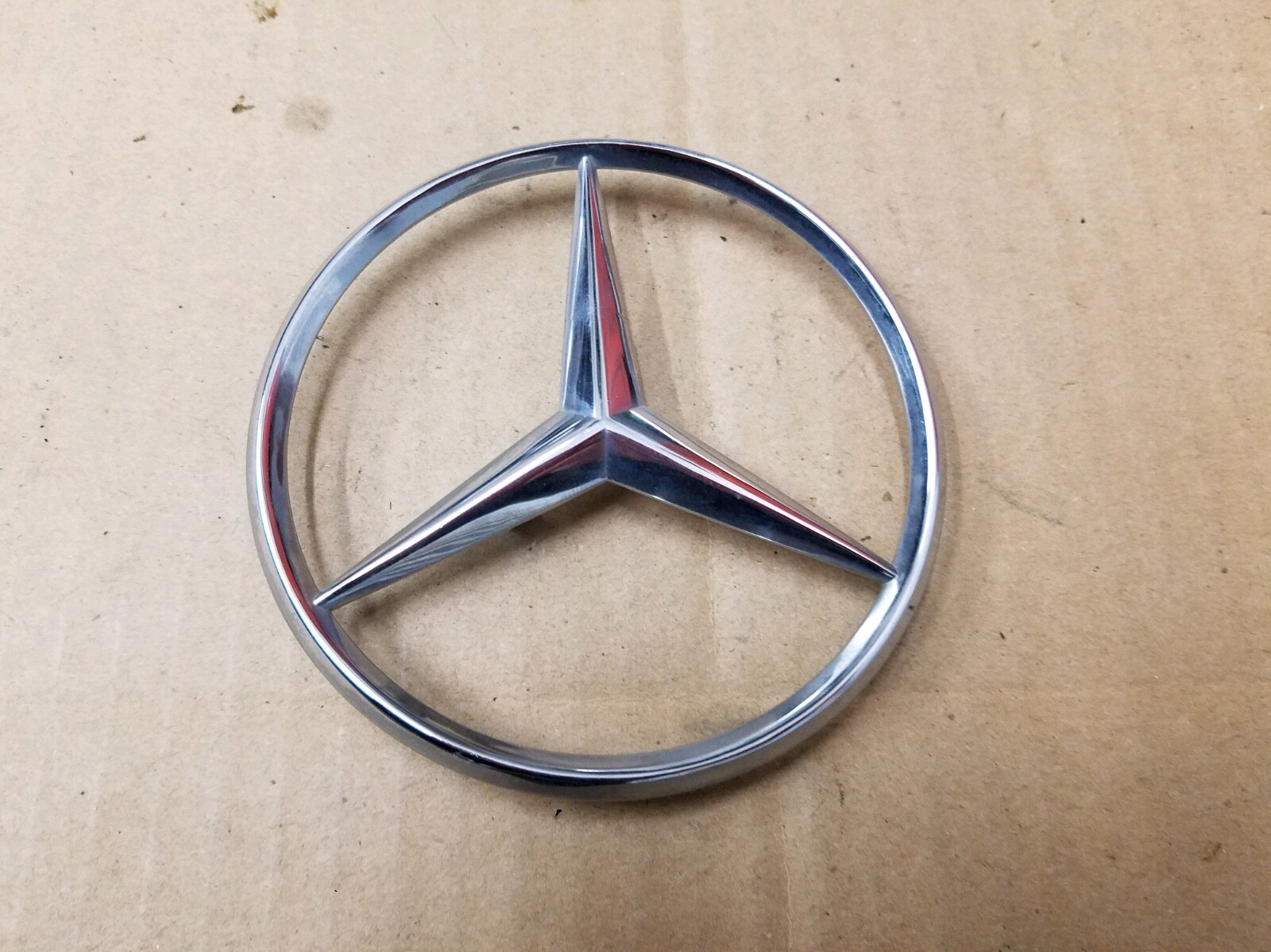 Mercedes-Benz OEM Rear Trunk Chrome Emblem Badge Logo Nameplate 201 758 ...