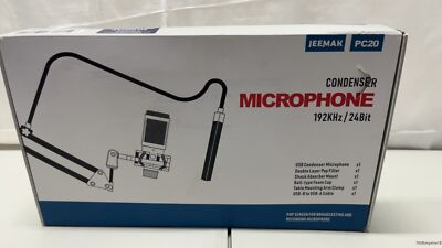 Jeemak USB Condenser Podcasting Microphone Set | eBay