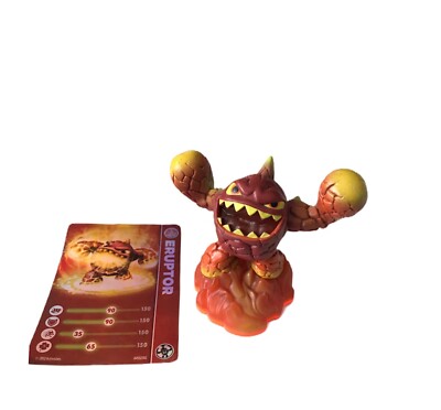 Skylanders Giants Eruptor Lightcore Video Game Figure & Card | eBay