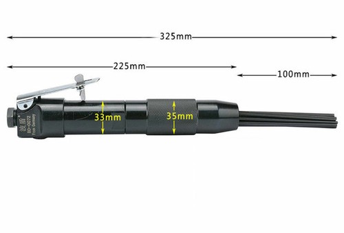 Pneumatic Derusting tool Air rust remover slag cleaner descaling ...