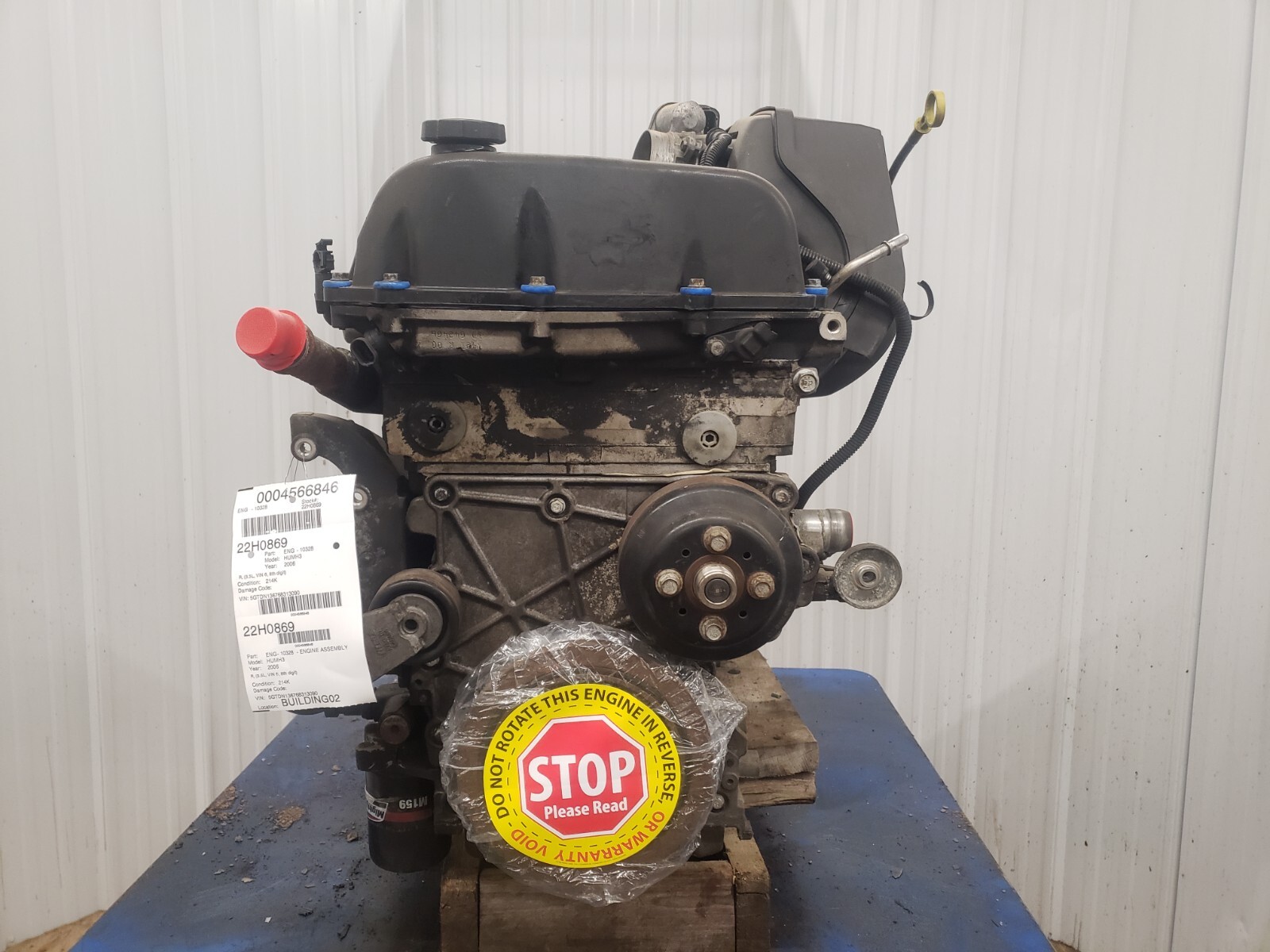 2006 HUMMER H3 ENGINE MOTOR 3.5 NO CORE CHARGE 214,798 MILES | eBay