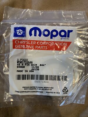 BRAND NEW OEM MOPAR Differential Pinion Shim .044" Mopar 5017336AA | eBay