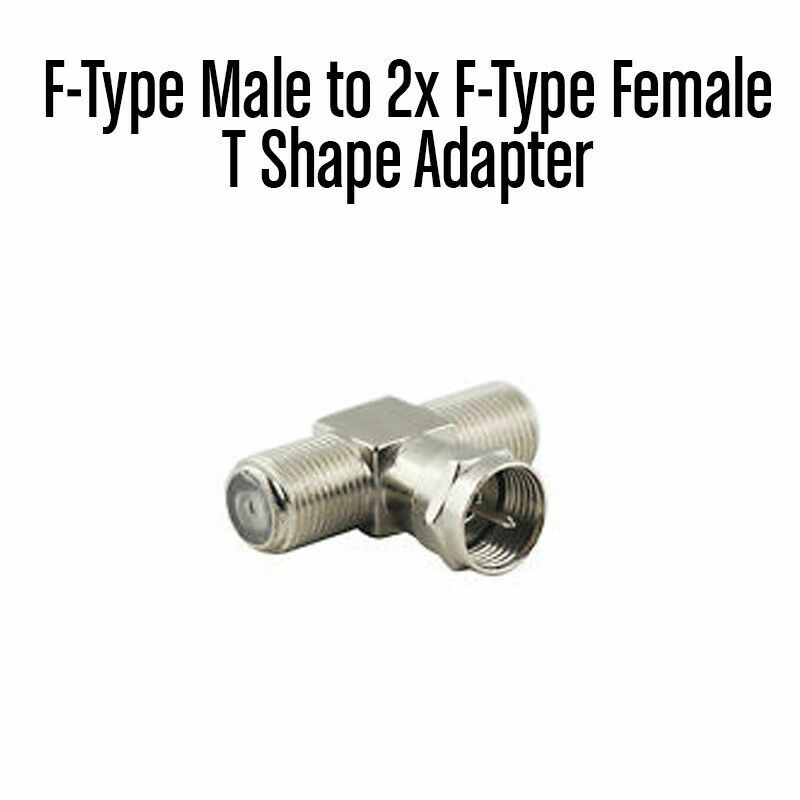 F-Type PAL Male Female Adapter Socket TV Antenna Cable F Connector ...
