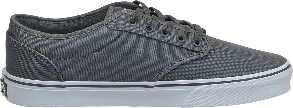 Size 13 -Vans Men's Atwood Sneaker, Canvas Pewter White, | eBay