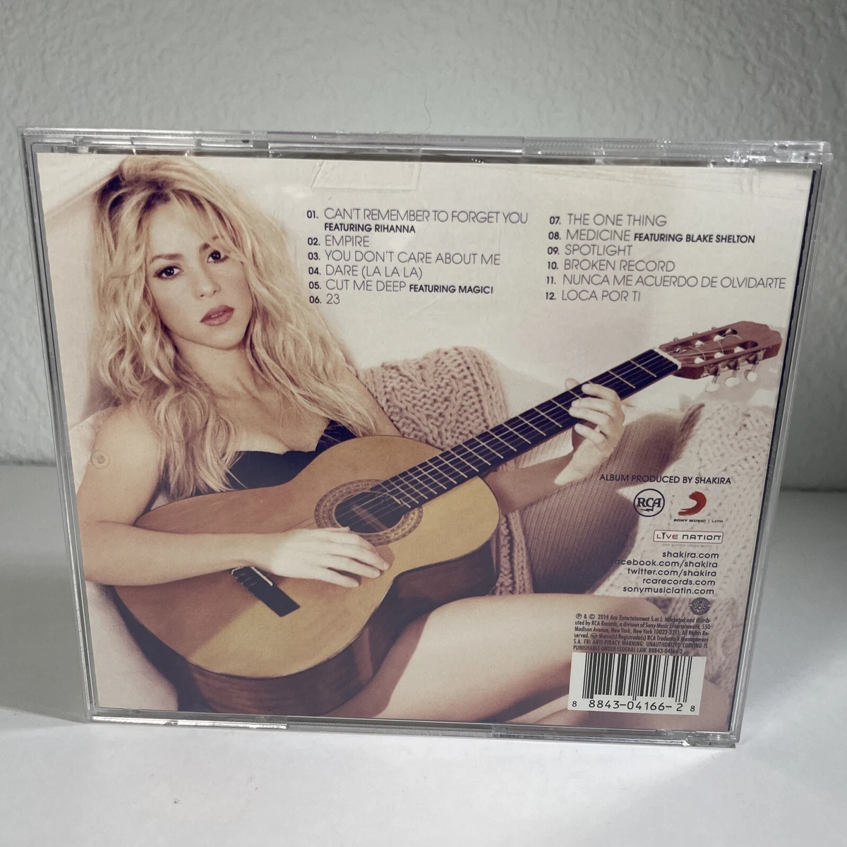 Empire Shakira Album Cover