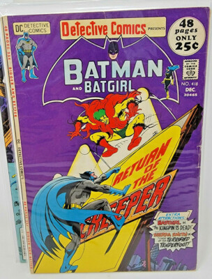 DETECTIVE COMICS #418 CREEPER APPEARANCE *1971* 7.0 | eBay