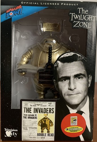 Bif Bang Pow! The Twilight Zone THE INVADER Bobblehead | NIB + SDCC/EE Exclusive | eBay