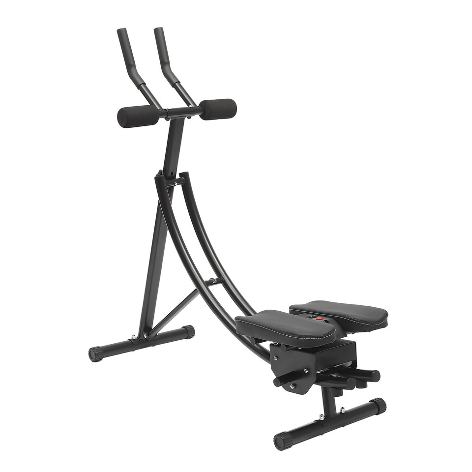Ab Machine Coaster Abdominal Crunch Trainer Fit Home Gym Core Workout ...