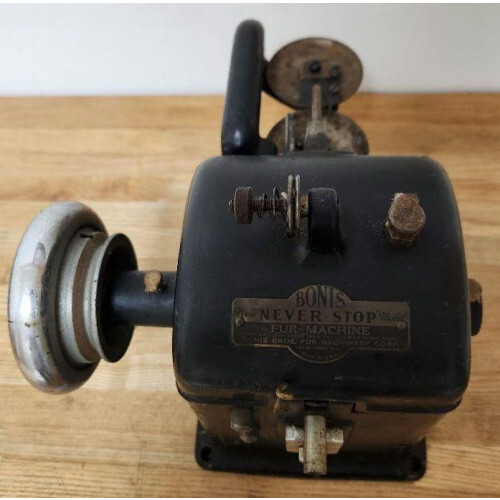 BONIS fur sewing machine Made in USA Antique sewing machine | eBay