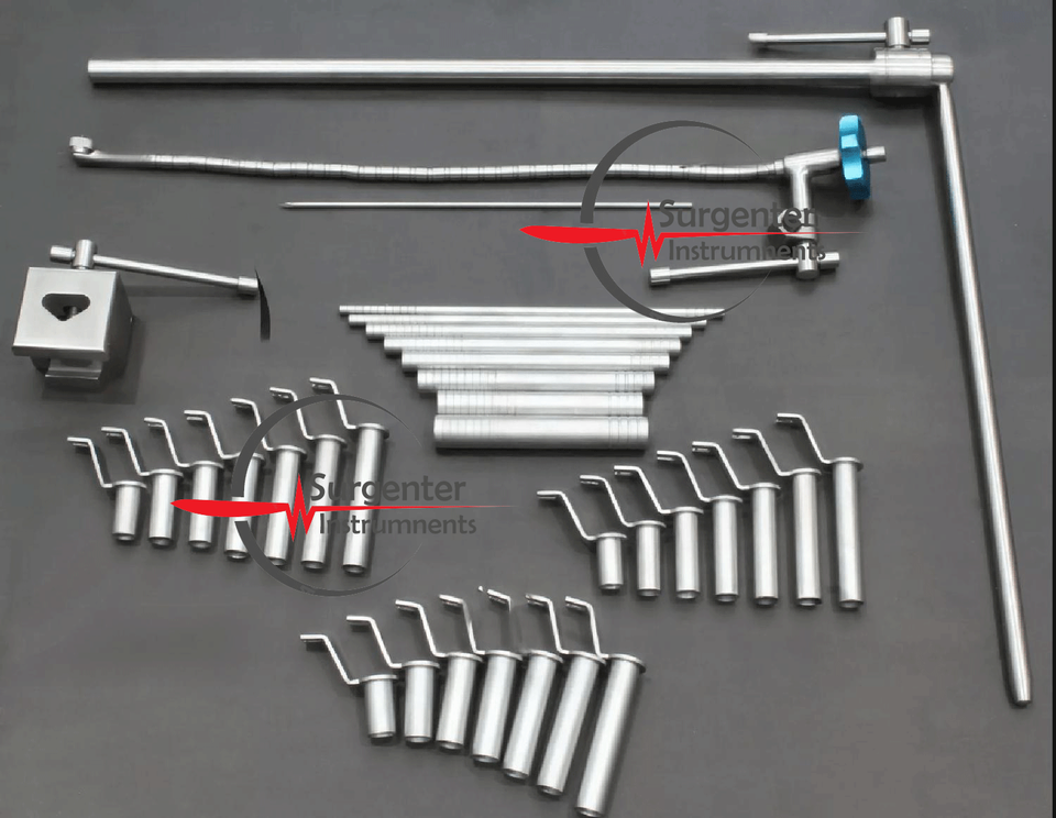 Mis Retractor System Tubular Retractors Silver 32 PCs Set Surgery ...