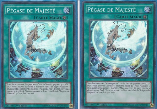Yu-Gi-Oh! 2x Pégase de Majesté DOCS-FR058 Majesspectre 1ère E Super R ...