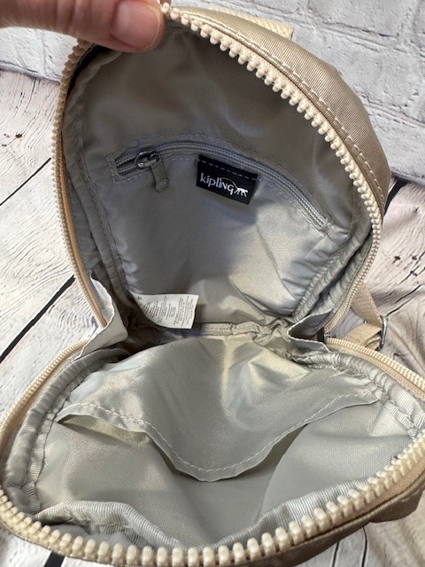 Kipling Blake Sling Backpack Crossbody Bag STARRY GOLD Metallic Gorilla ...