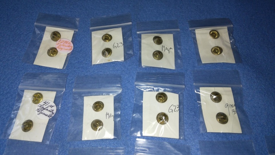 LOT OF 20 - U.S. MILITARY INFANTRY Unit Crest DI DUI Insignia PINS | eBay