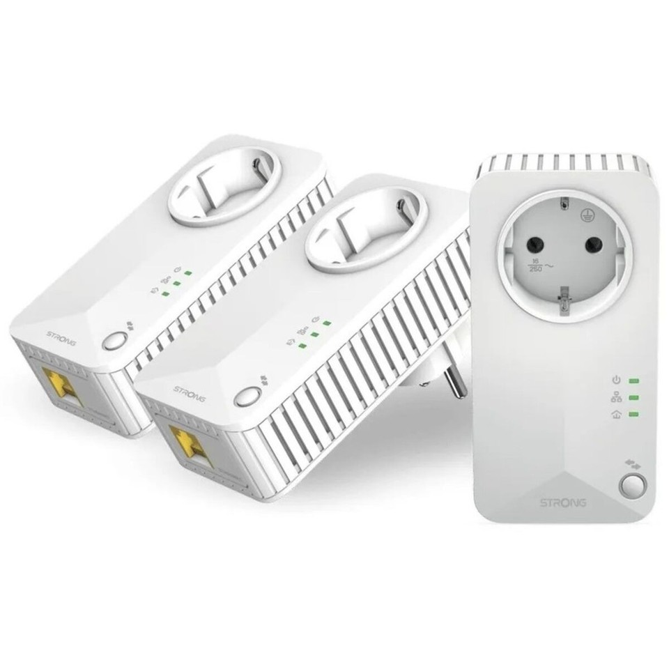 Adattatore PLC STRONG POWERLINE 600 TRIPLE PACK | eBay