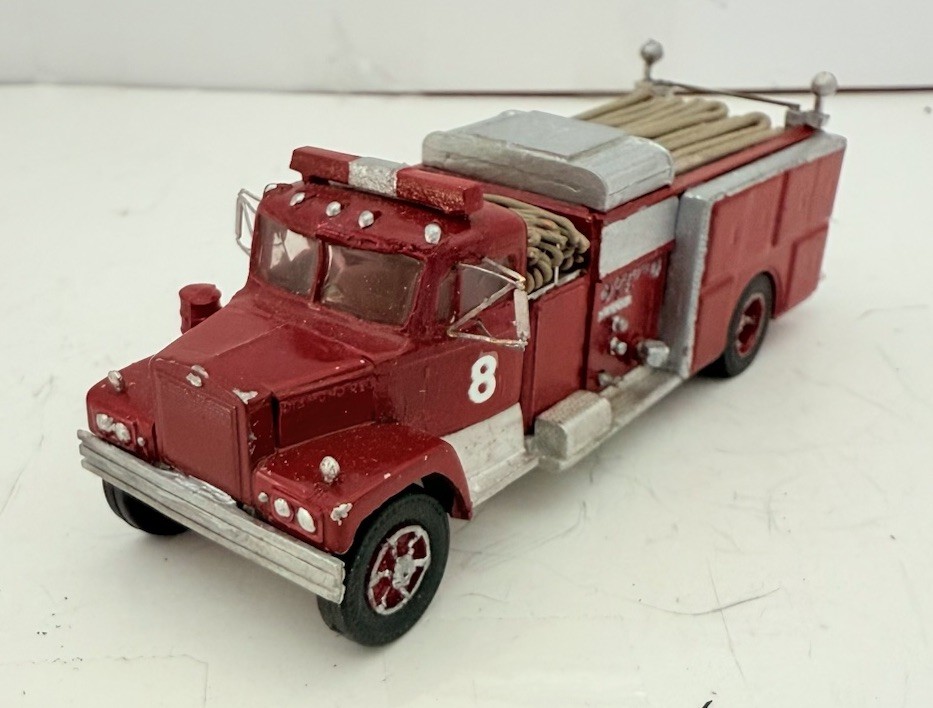 Fire Truck Lovers! Scratch Built HO Fire Truck. MUST SEE DESCRIPTION ...