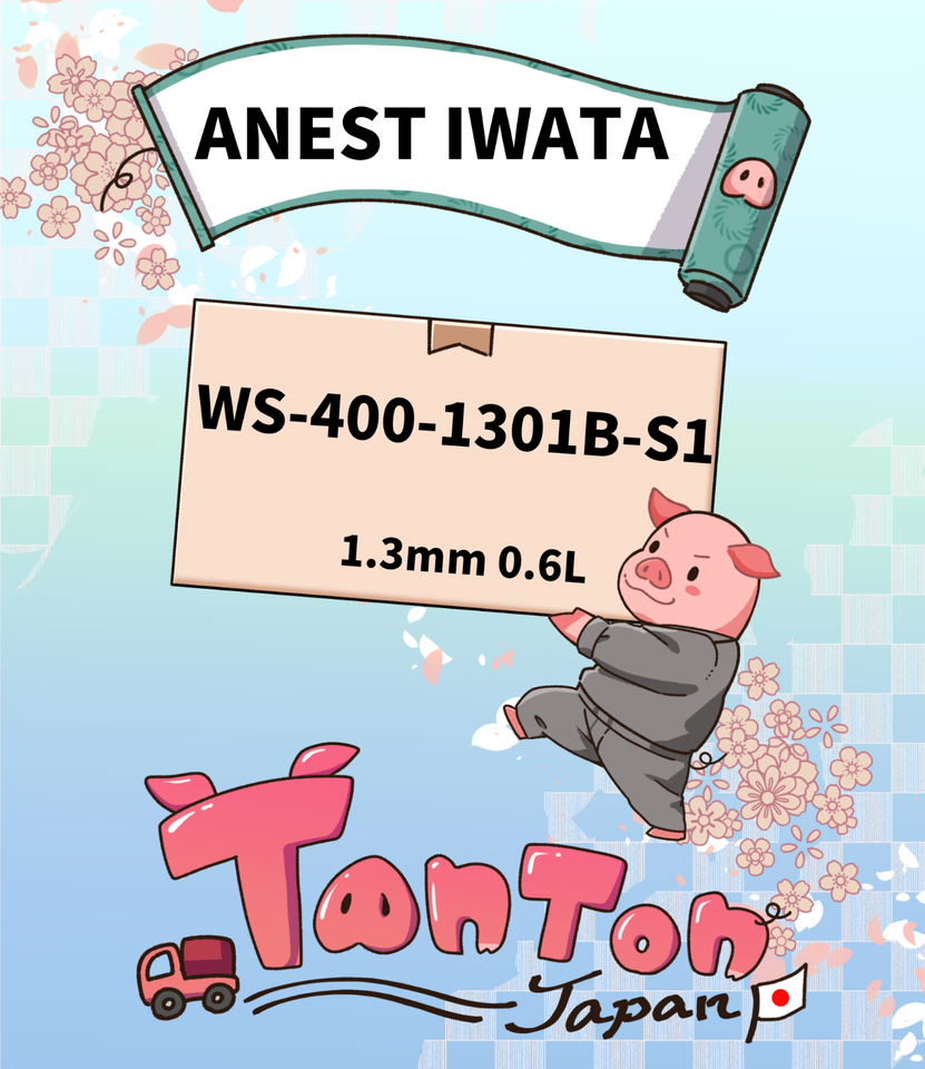 Anest Iwata WS-400-1301B-S1 Spray Gun for Automotive Repair 1.3 mm | eBay