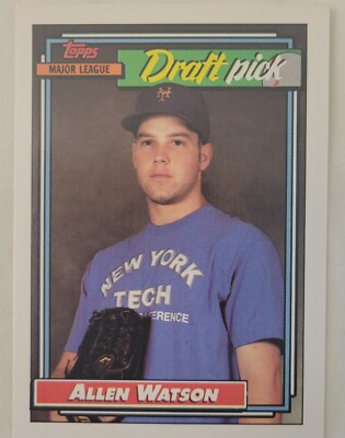 1992 Topps - #654 Allen Watson (RC) | eBay