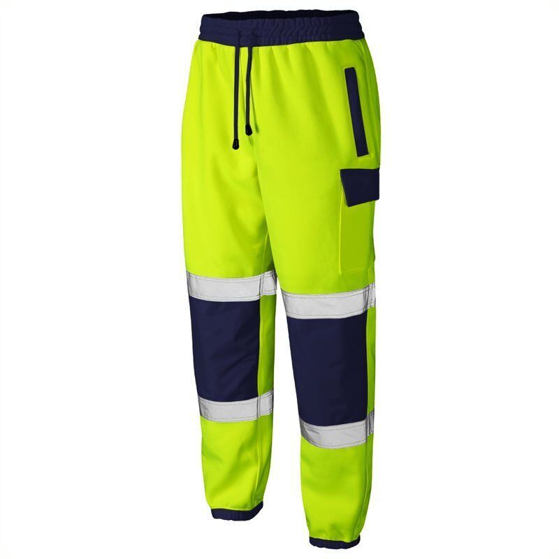 Hi Vis Viz Tracksuit Workwear Hoodie Trousers Pants Jogging Bottom ...