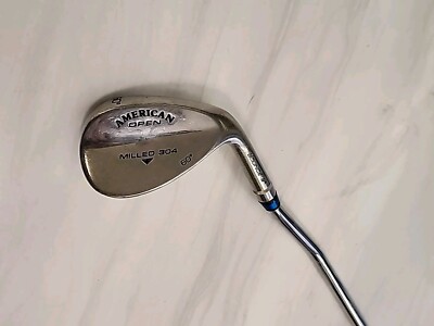 American Open Milled 60* Lob Wedge with Custom Bent Shaft | eBay