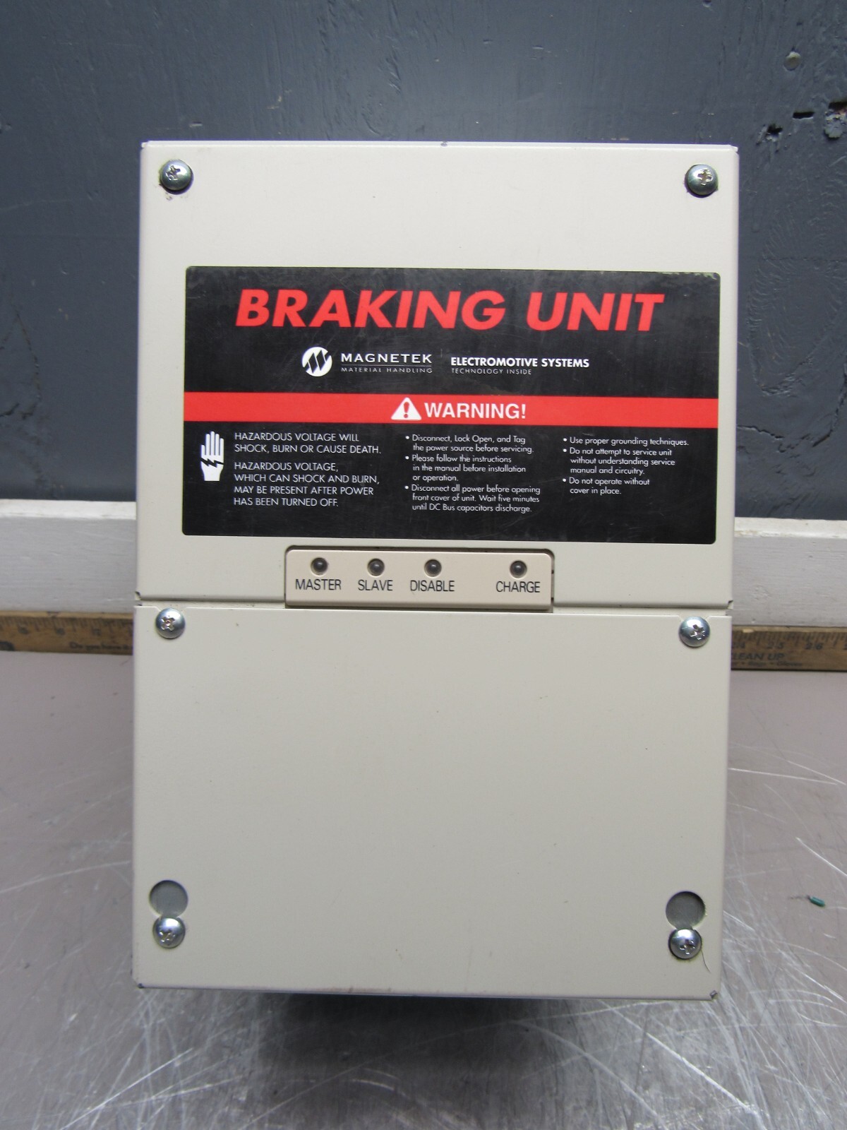 MAGNETEK BRAKING UNIT CDBR-4220D 510-680VDC 80AMP XLNT USED TAKEOUT ...